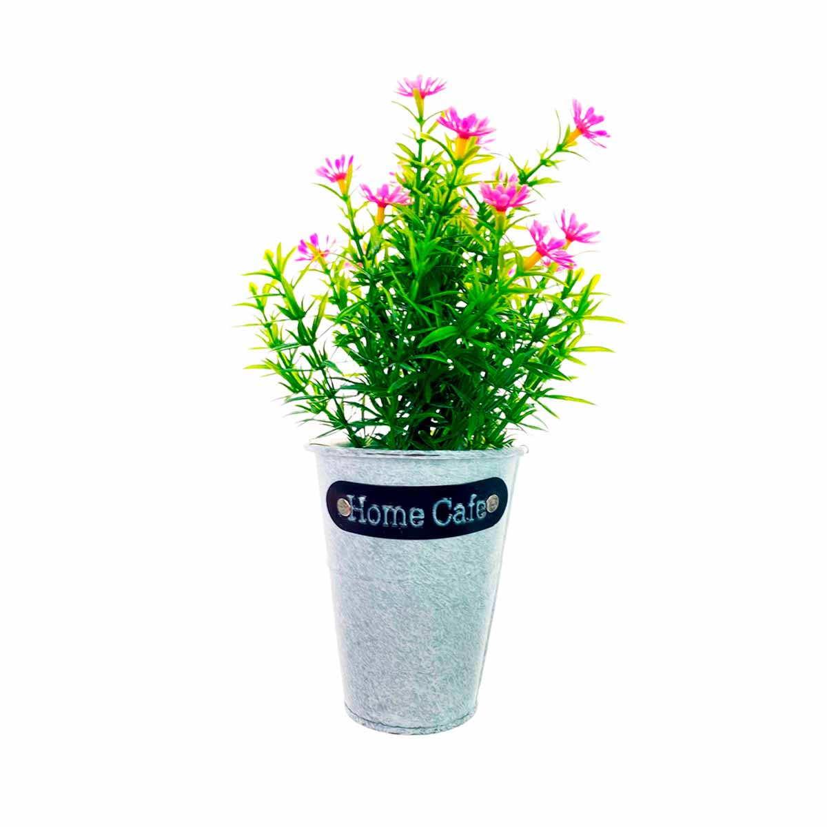 FLOR ARTIFICIAL CON POTE 8.3X24CM - Gran Chapur