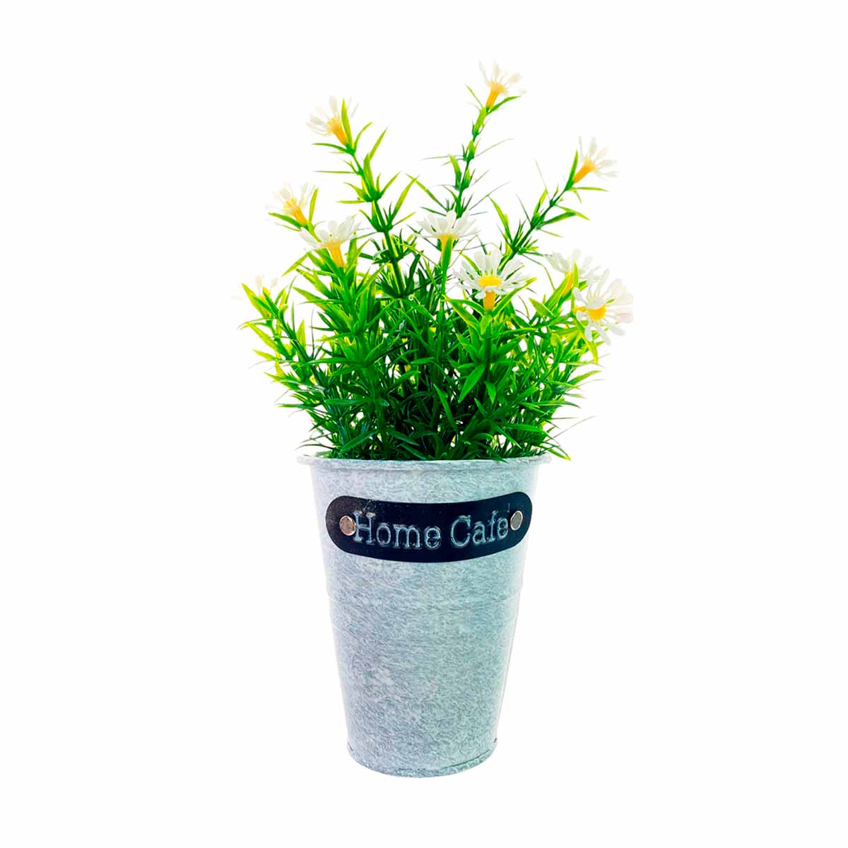 FLOR ARTIFICIAL CON POTE 8.3X24CM - Gran Chapur