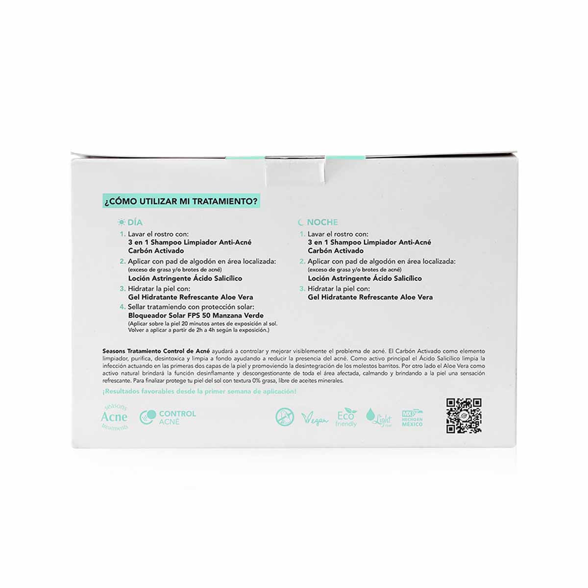 TRATAMIENTO CONTROL DE ACNÉ 4 PIEZAS - Gran Chapur