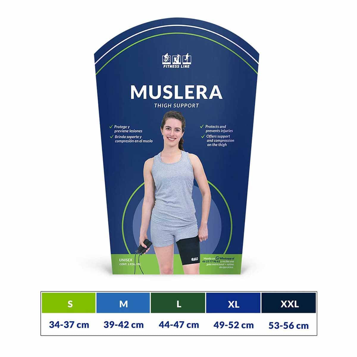 MUSLERA DEPORTIVA TALLA M FITNESS - Gran Chapur