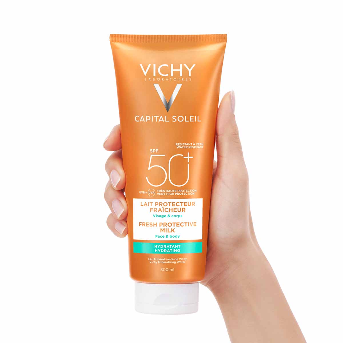 VICHY CAPITAL SOLEIL PROTECTOR SOLAR FPS 50+ EN CREMA PARA CUERPO Y ...
