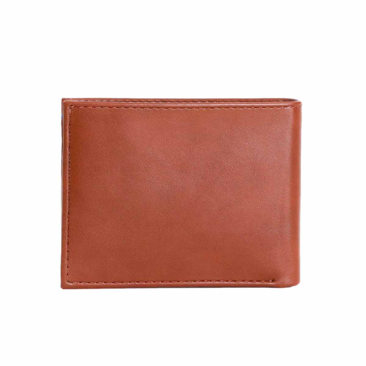 CARTERA DOBLE PIEL DOCKERS CAFE ROJIZO - Gran Chapur