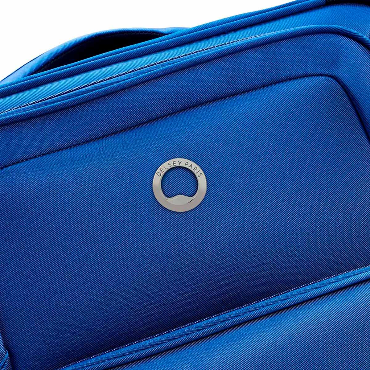 DELSEY MALETA DE VIAJE TELA 24 PULG. AZUL OPTIMAX - Gran Chapur