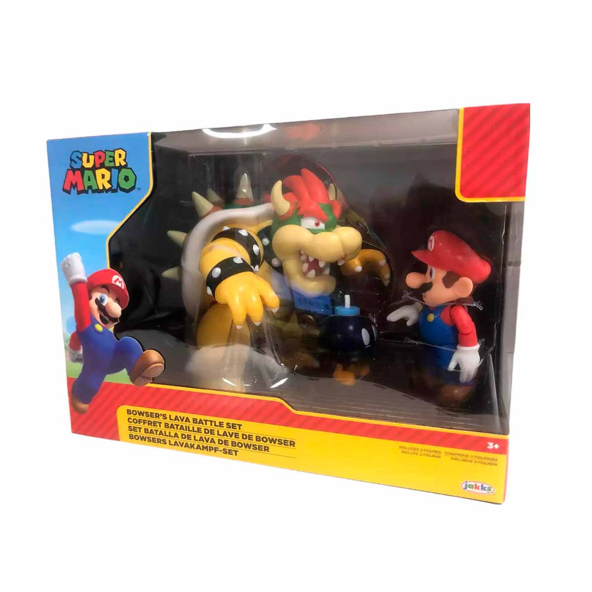 Nintendo Mario Vs. Bowser Set W1 Jakks Pacific - Gran Chapur