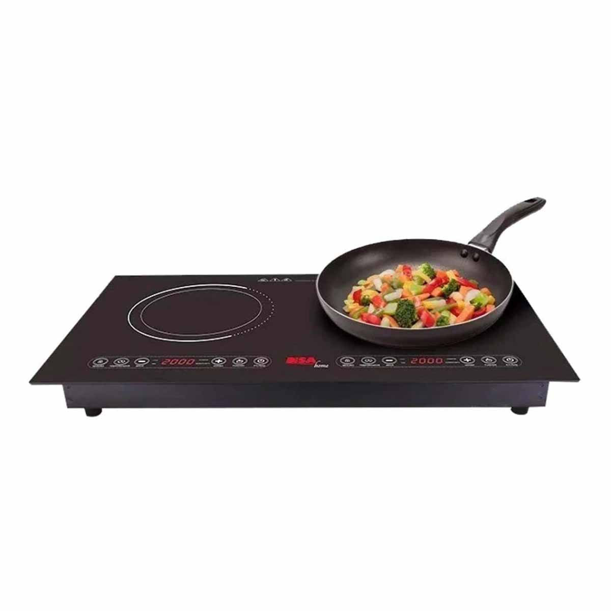 Parrilla Empotrable De Inducción 2 Quemadores Gran Chapur