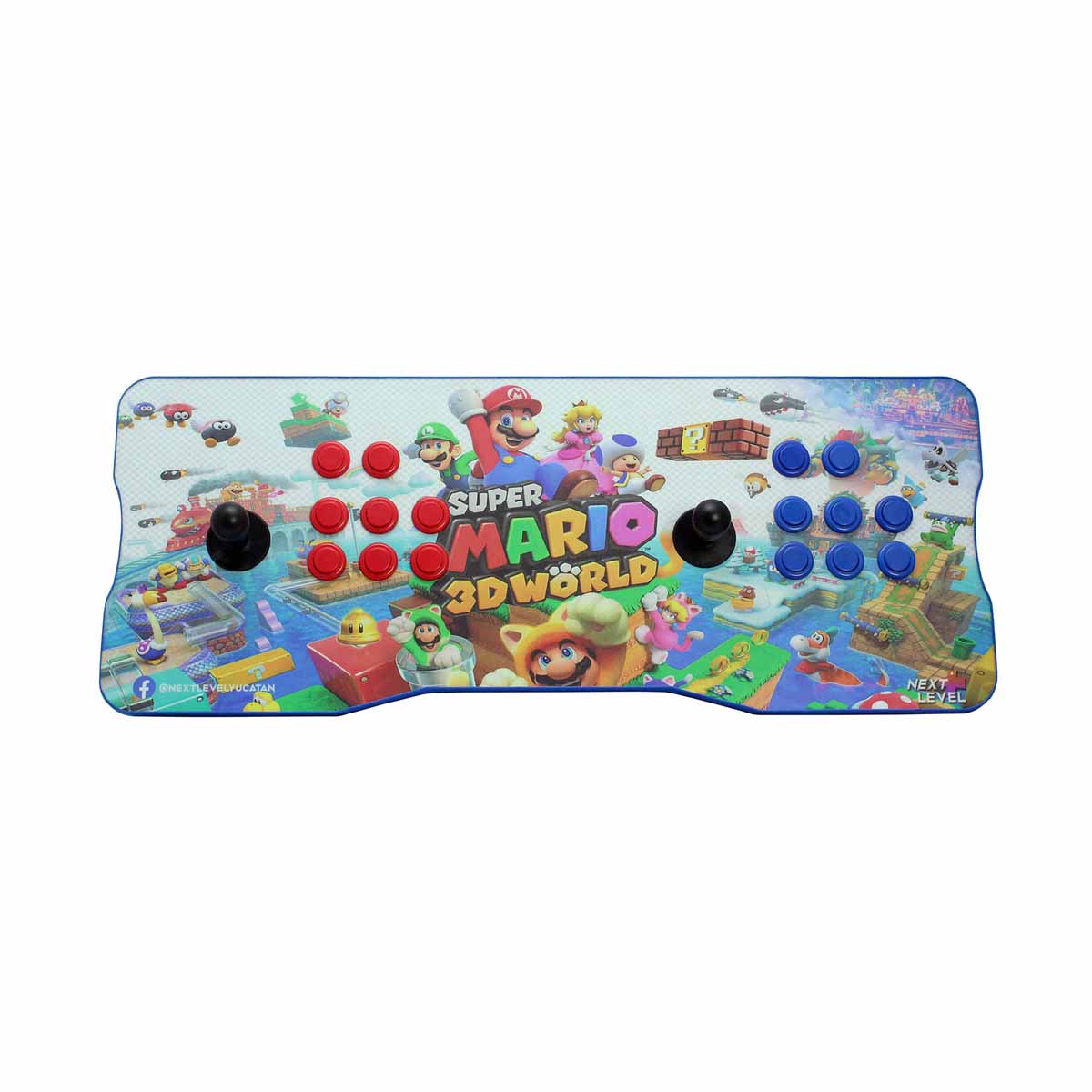 CONSOLA TABLERO PANDORA CON 6000 JUEGOS Y DISEÑO DE MARIO 3D - Gran Chapur