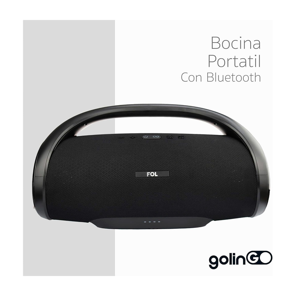 Bocina FOL BOOMBOX Bluetooth FS-R206 - Gran Chapur