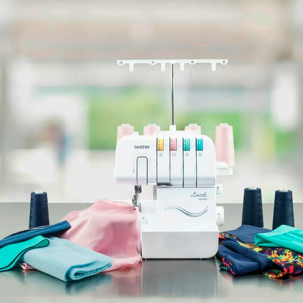Máquina de Coser Brother 1034DX Overlock 4 Hilos - Gran Chapur