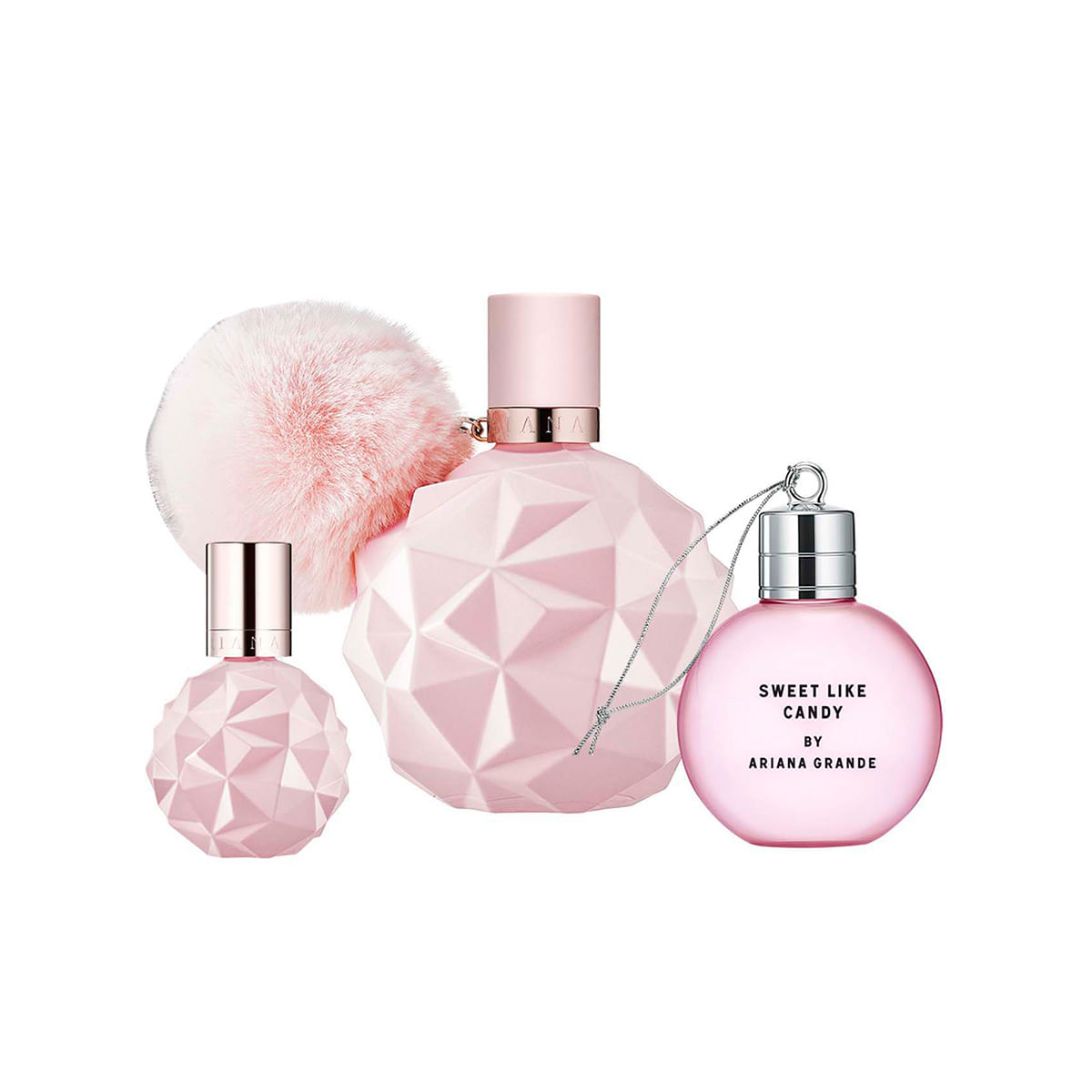 SET ARIANA GRANDE SWEET LIKE CANDY EDP 100 ML GS 3PC - Gran Chapur
