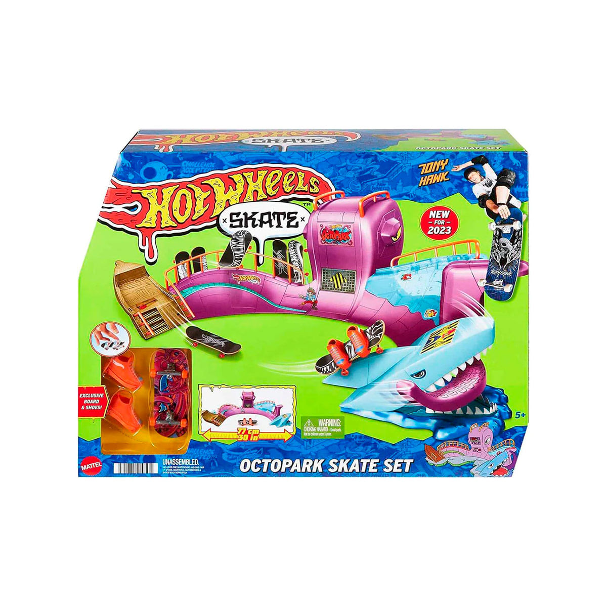 Hot Wheels Pista Skate Octopark Mattel HMK01 - Gran Chapur