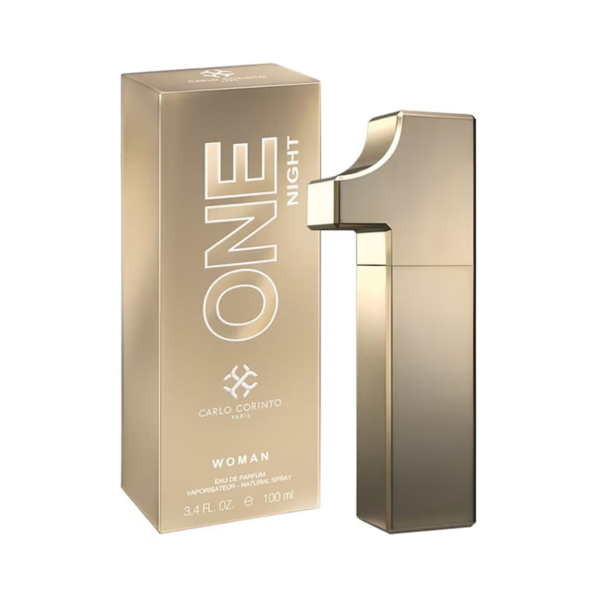 Carlo Corinto One Night Woman Eau De Parfum 100ml - Gran Chapur