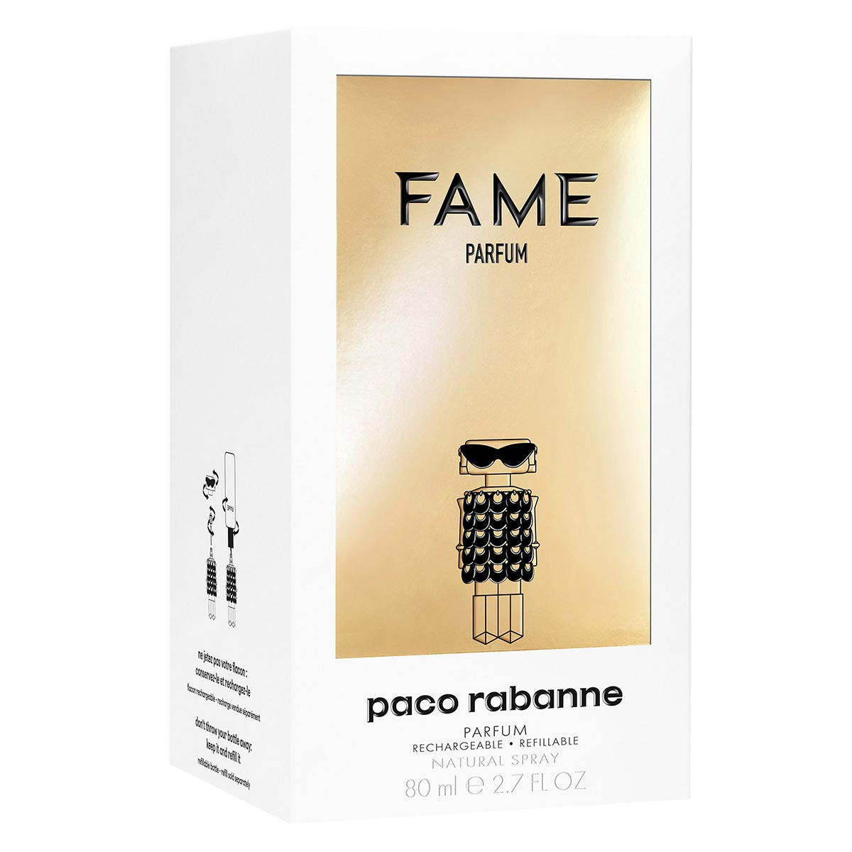 Paco Rabanne Fame Eau De Parfum 80ml Refillable - Gran Chapur