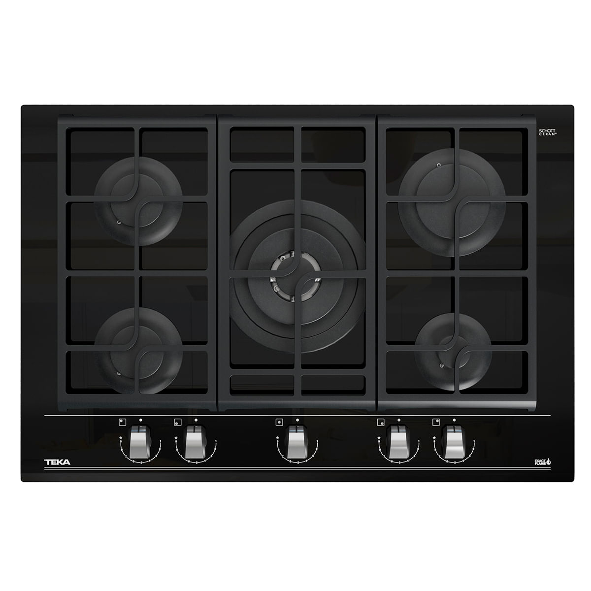 PARRILLA EMPOTRABLE DE GAS TEKA 5 QUEMADORES - Gran Chapur