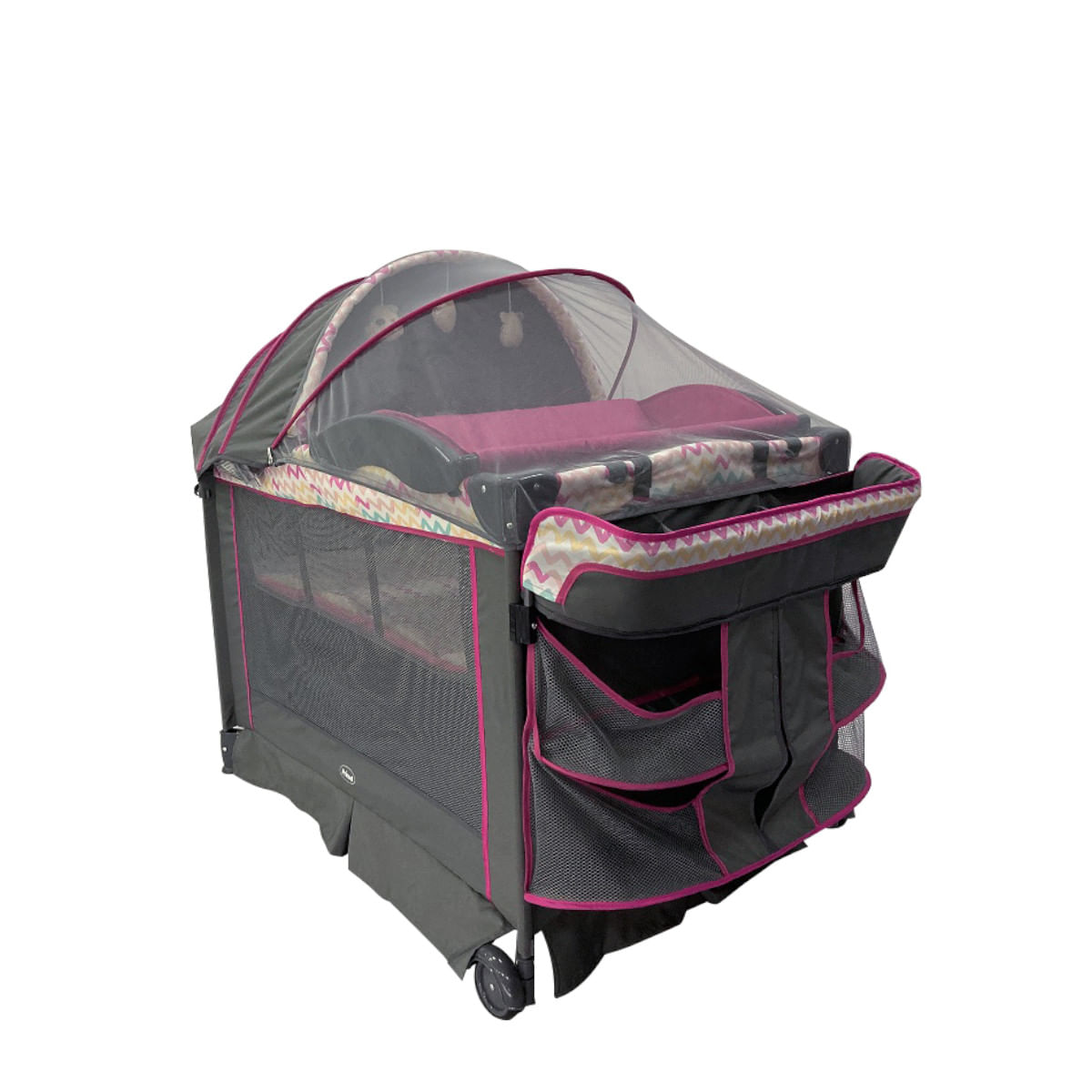 CORRAL VERONA MECEDORA GRIS/ROSA "23 - Gran Chapur