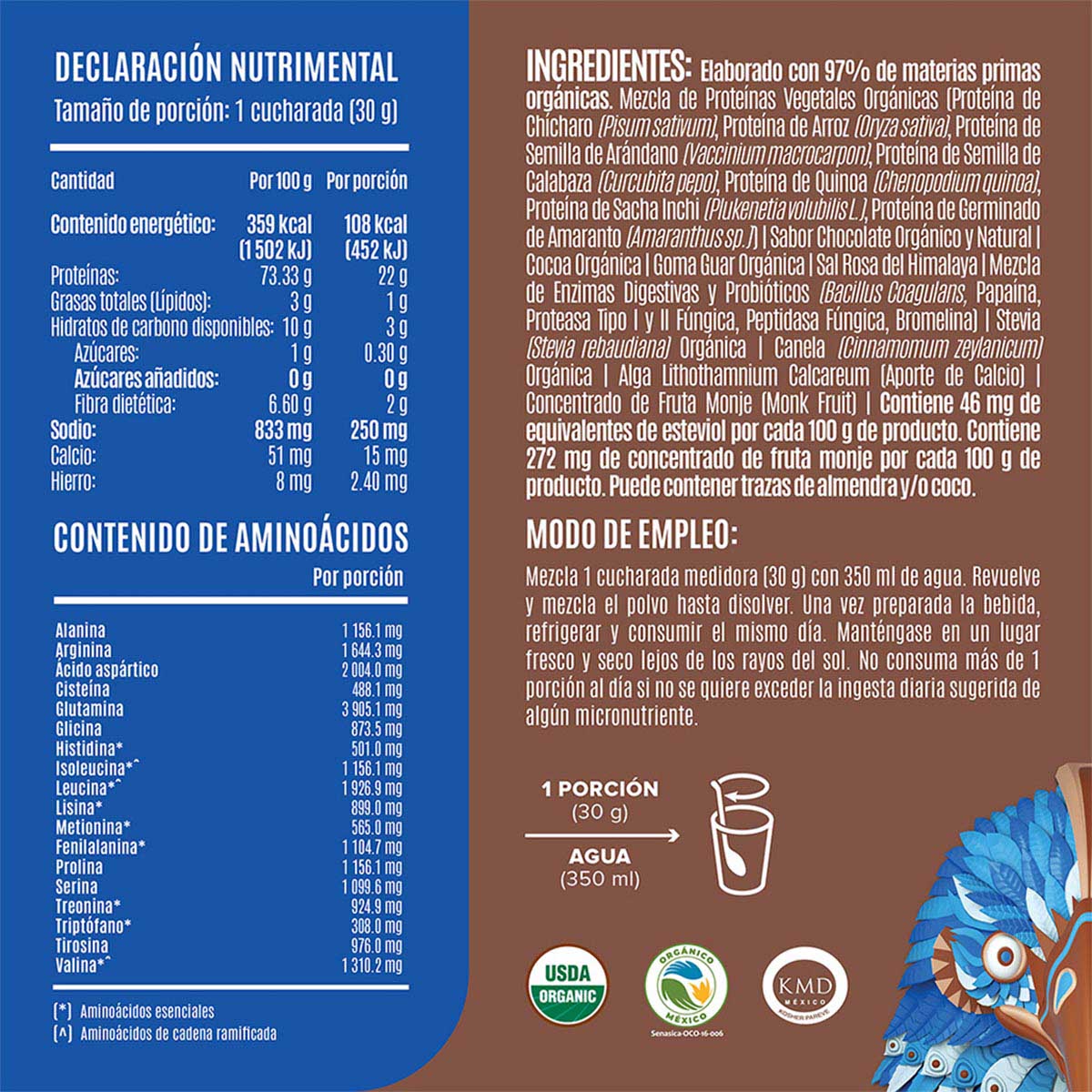 FALCON PROTEINA CHOCOLATE 1.17KG - Gran Chapur