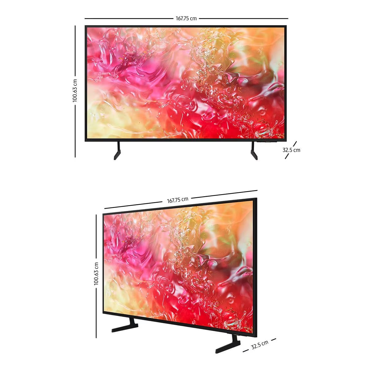 TELEVISOR SAMSUNG SMART 4K UHD 75DU7000 - Gran Chapur
