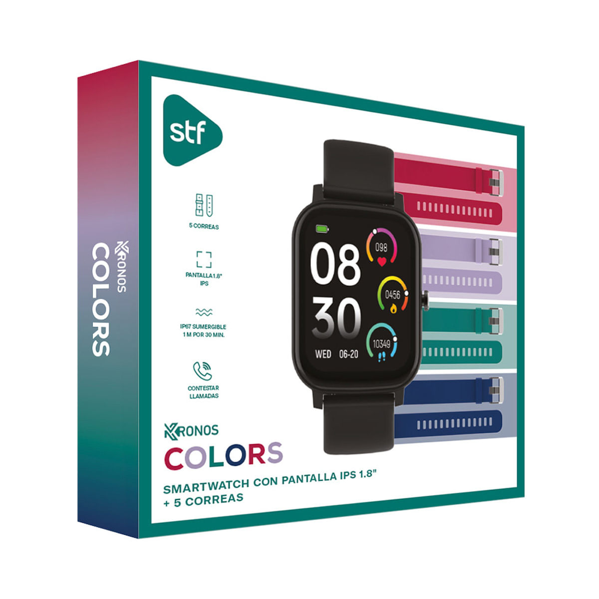 Smartwatch Kronos Colors STF unisex - Gran Chapur
