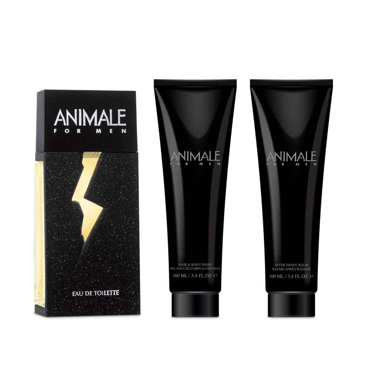 SET ANIMALE MEN EDT 100 ML GS 3PC - Gran Chapur