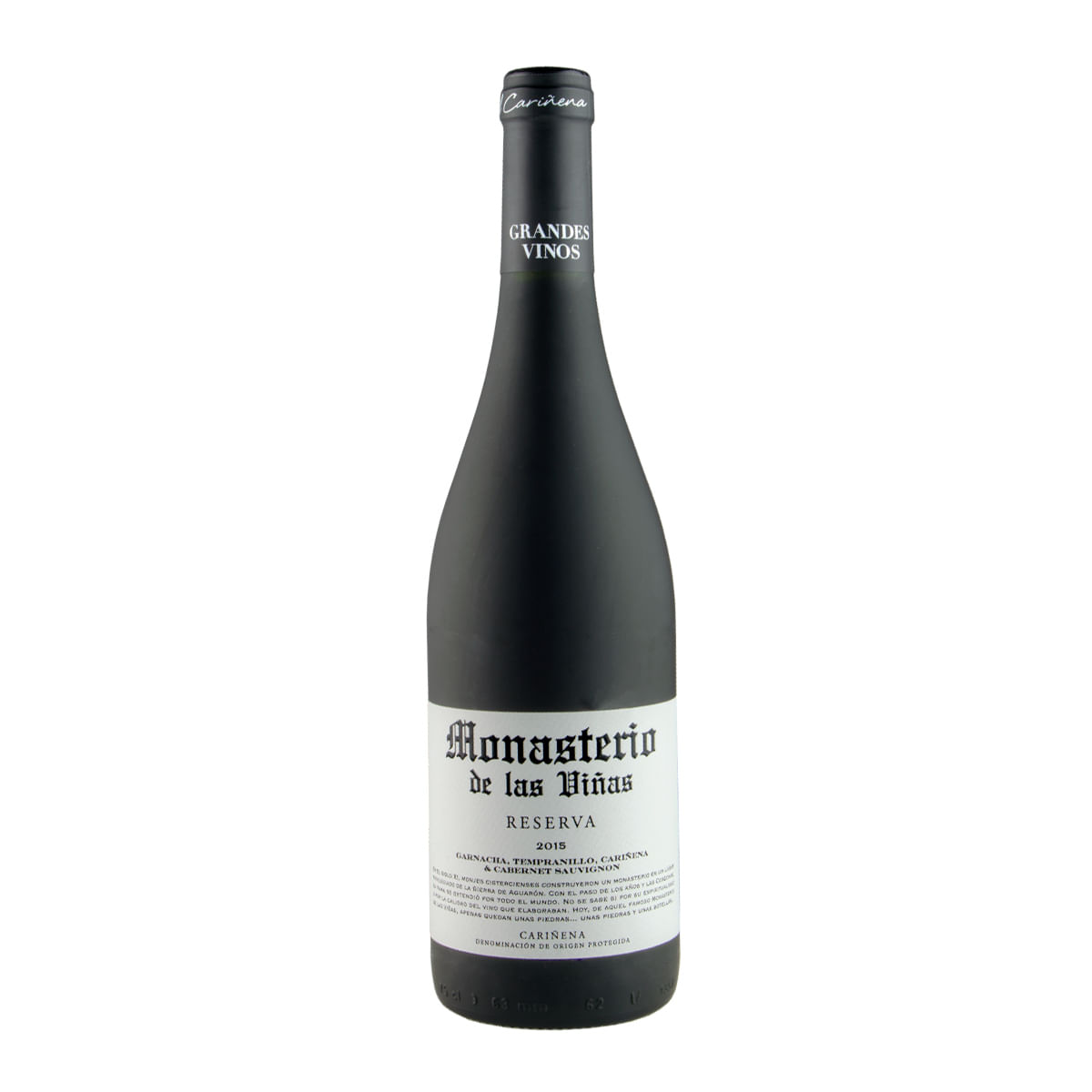 Vino Reserva Blend Tinto Monasterio De Las Viñas España Aragón 750ml ...