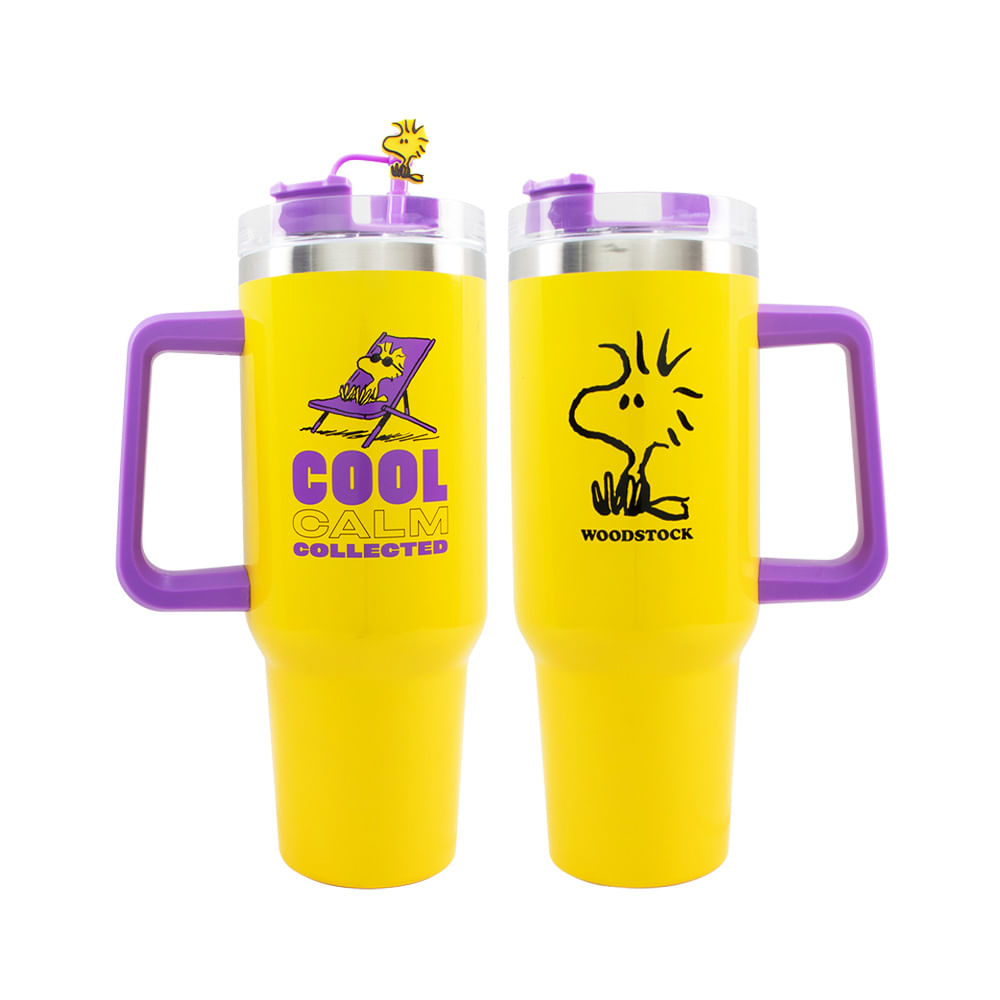 TERMO TIPO STANLEY PENAUTS WOODSTOCK 520 ML - Gran Chapur
