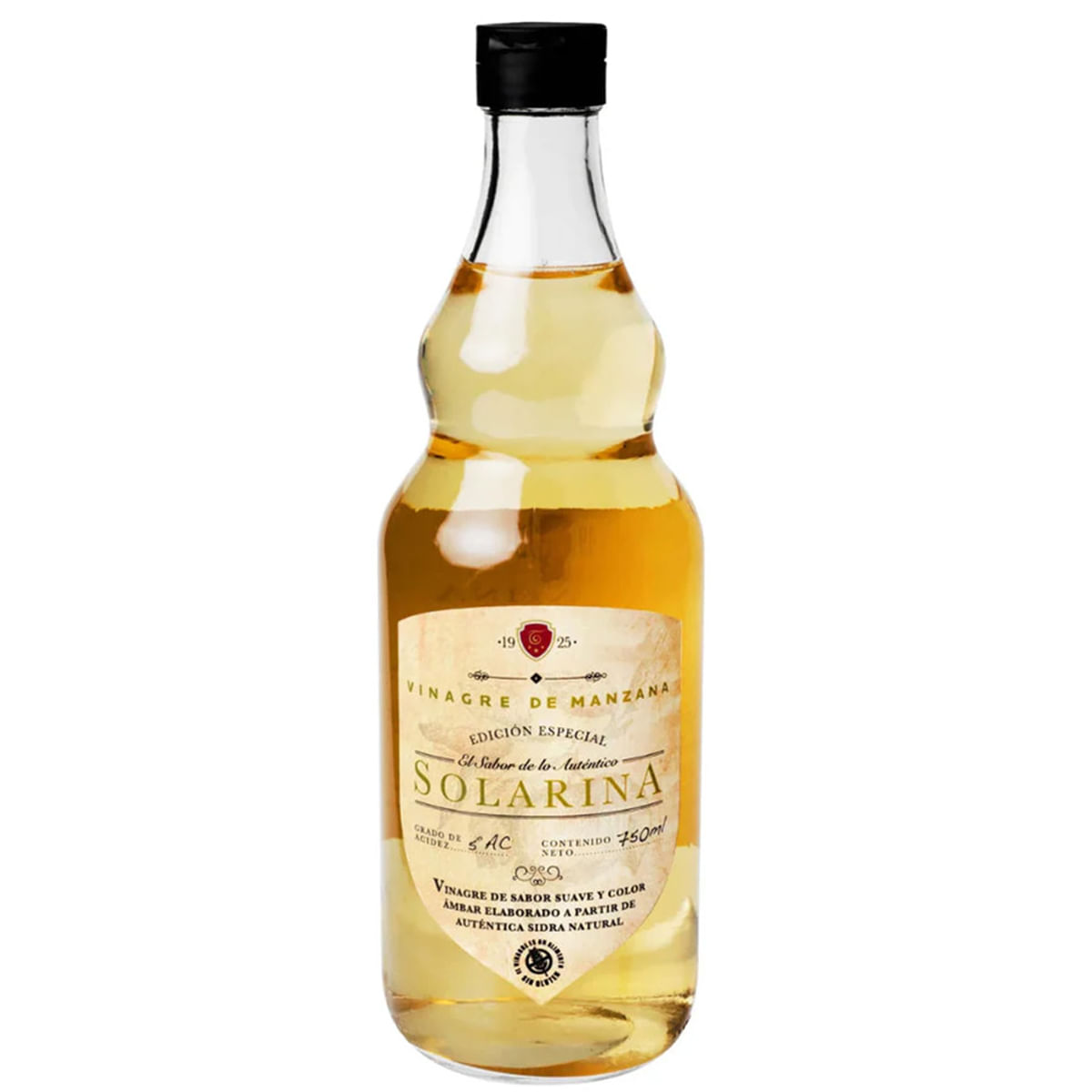 Vinagre De Manzana 750ml Solarina - Gran Chapur