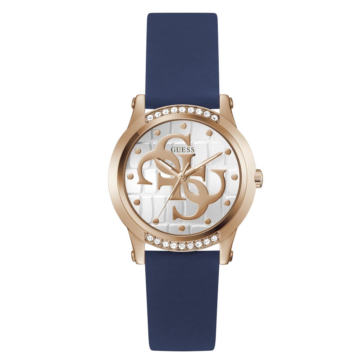 Reloj Dama Moda Modelo Gw0860L2 Color Azul Medio Marca Guess - Gran Chapur