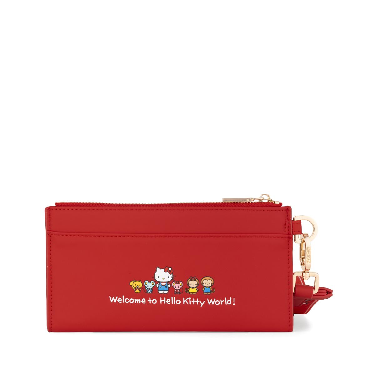 Cartera Flap Cloe Hello Kitty Grande Rojo - Gran Chapur