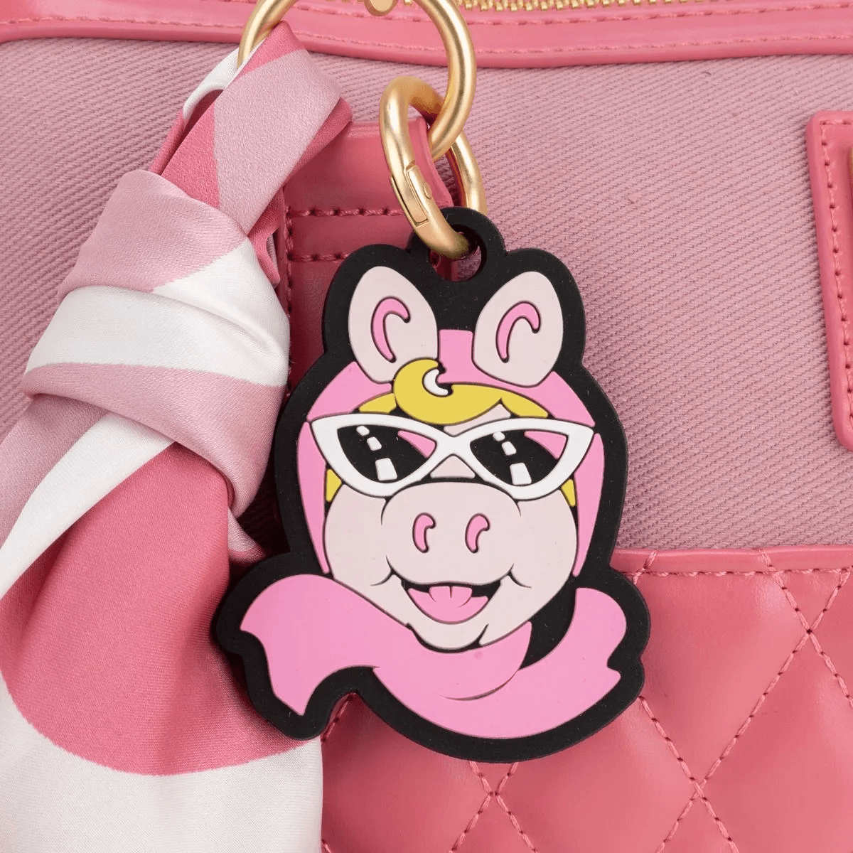 Bolsa Tote Grande Cloe The Muppets Rosa - Gran Chapur