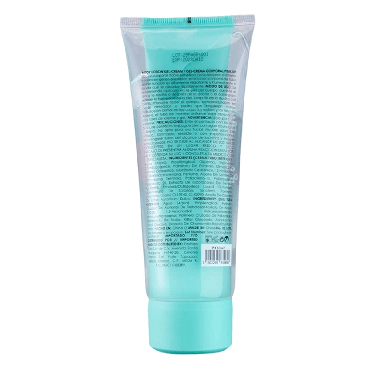 Gel Corporal Pink Up Body Lotion Secret Wish - Gran Chapur