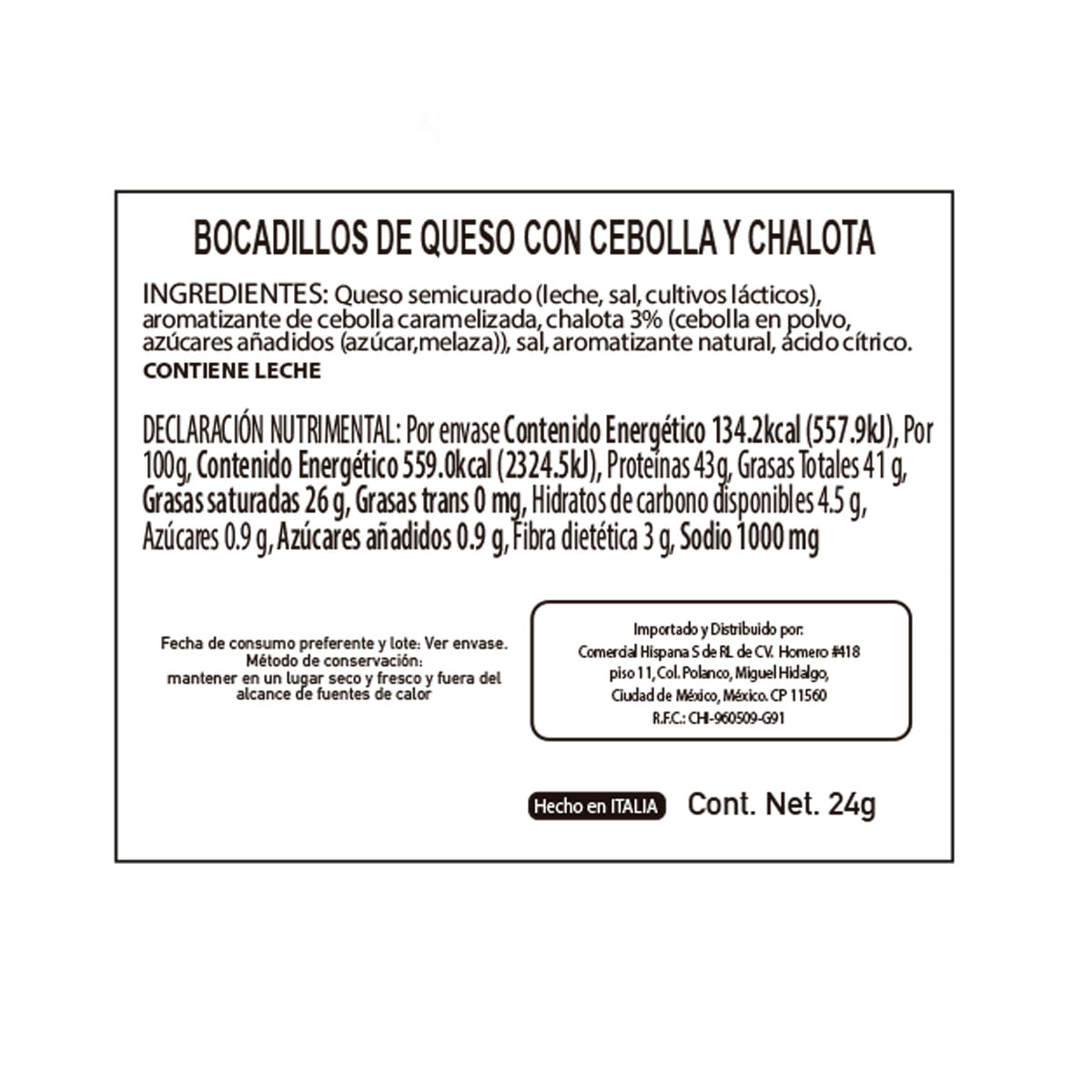 Cheese Snack Cebolla Caramelizada 24 Gr - Gran Chapur